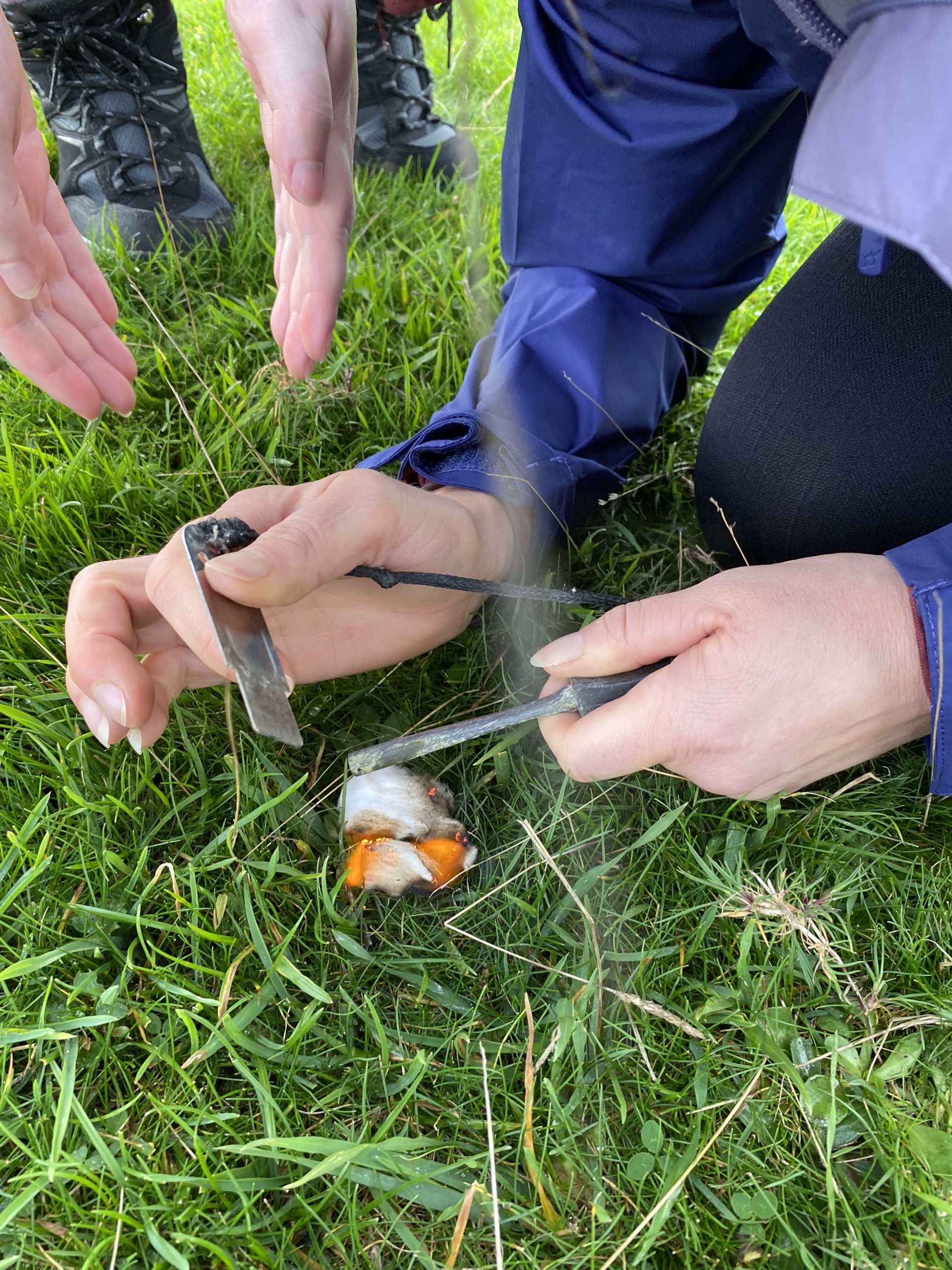 How to start a fire with sticks – outdooradventuregirls.com