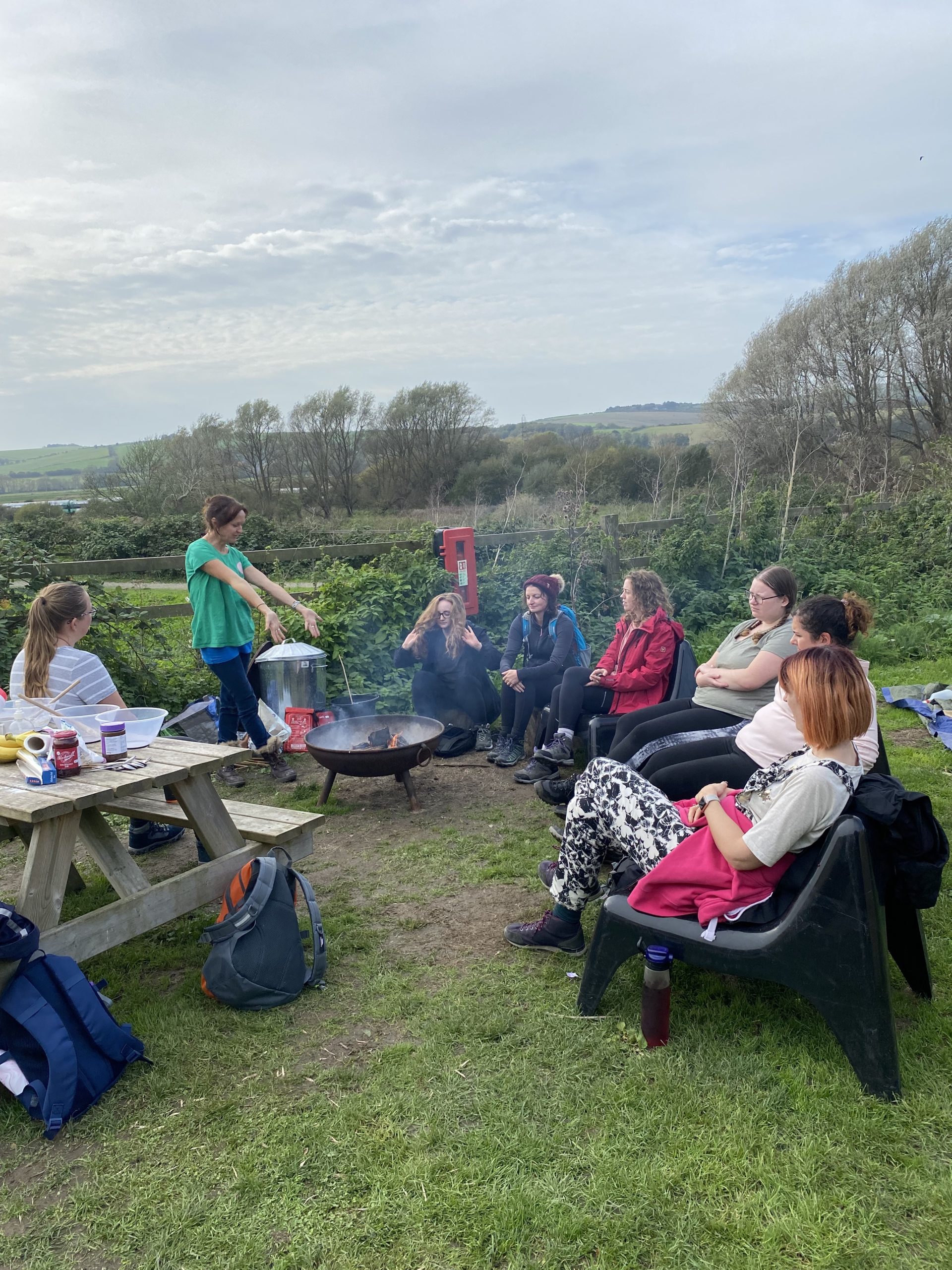 How to start a fire with sticks – outdooradventuregirls.com